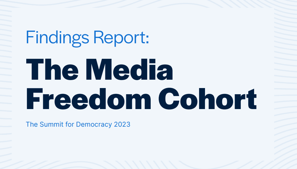 100+ GOVERNMENTS, CSOs, CORPORATIONS, AND MEDIA GROUPS ISSUED ...