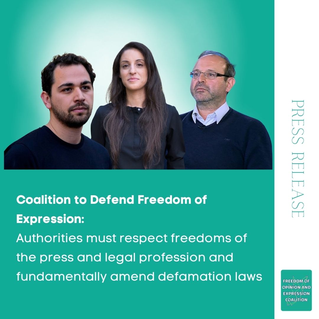 Coalition to Defend Freedom of Expression: Authorities must respect ...